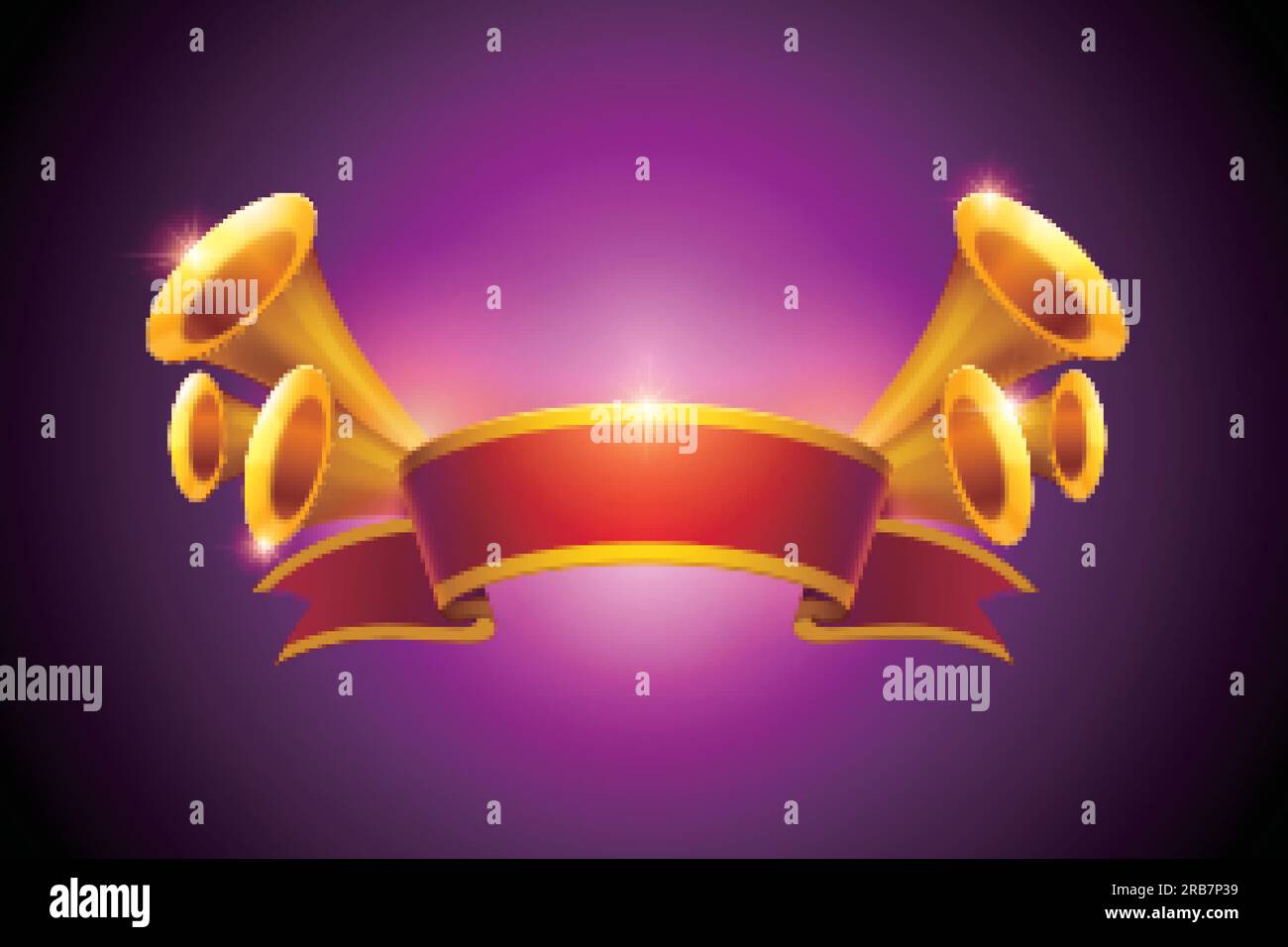 Trumpet trumpets Stock Vector Images - Alamy