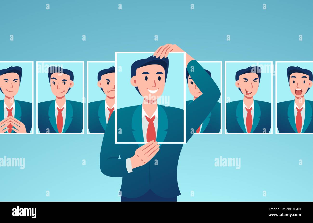 Hide face photographer Stock Vector Images - Alamy