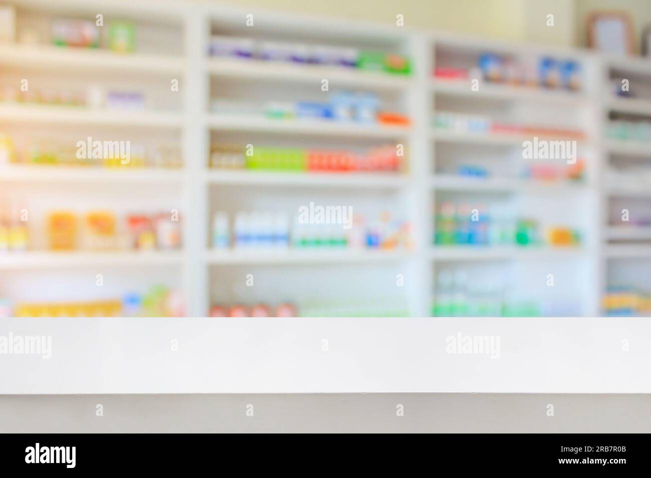 Pharmacy table hi-res stock photography and images - Alamy