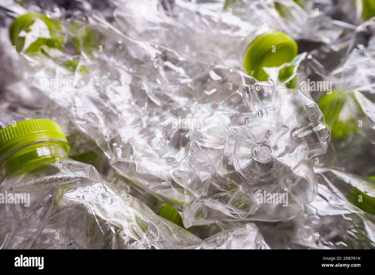 plastic bottles recycle background concept Stock Photo - Alamy