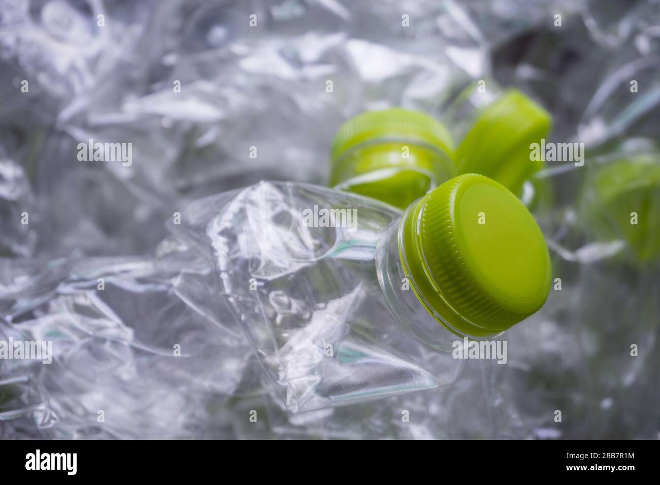 plastic bottles recycle background concept Stock Photo - Alamy