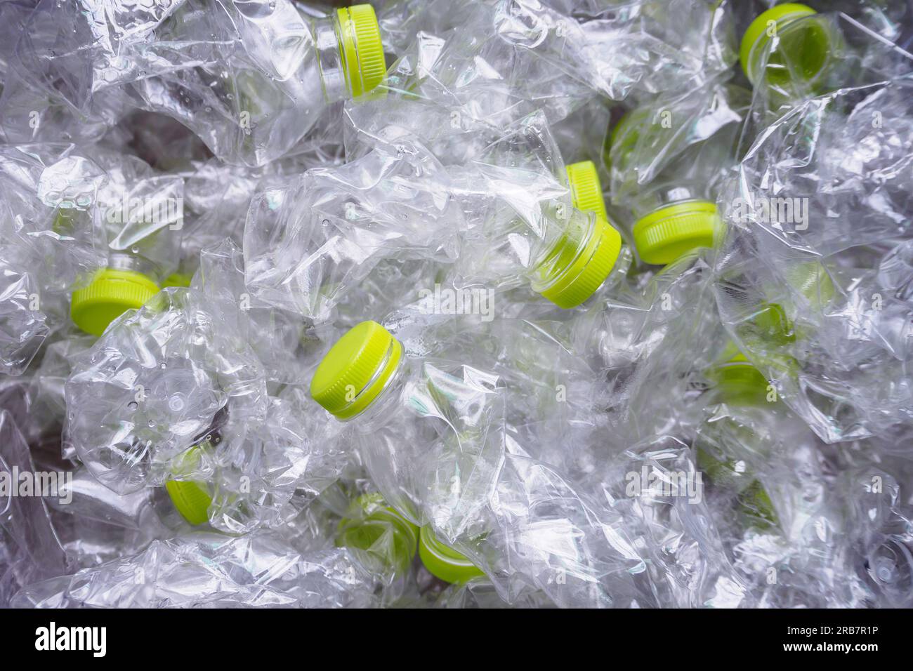 plastic bottles recycle background concept Stock Photo - Alamy