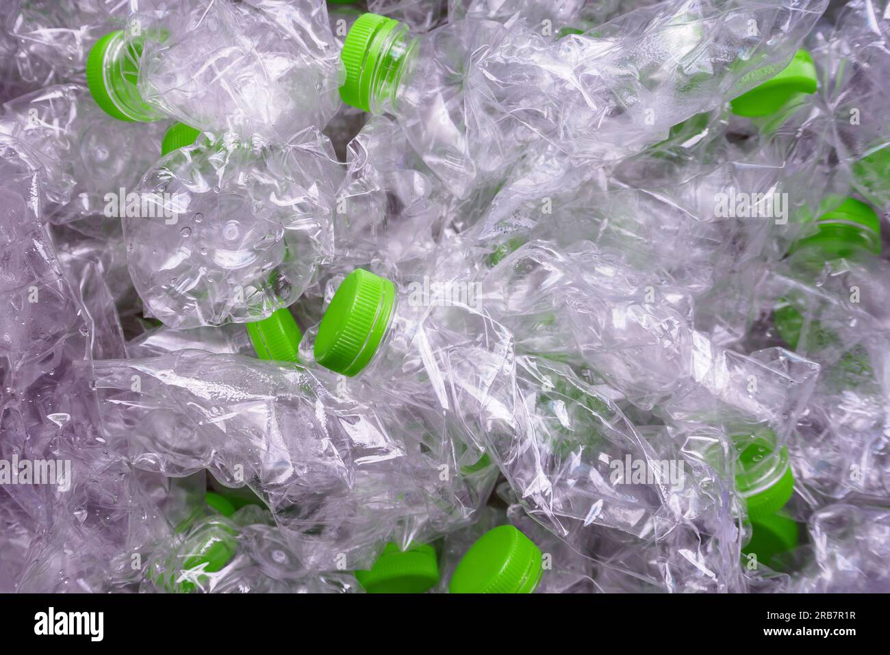 plastic bottles recycle background concept Stock Photo - Alamy
