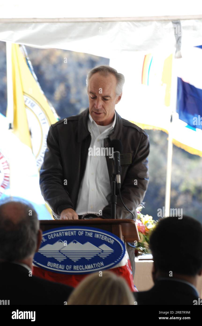 Visit of Secretary Dirk Kempthorne to Durango, Colorado, for ...