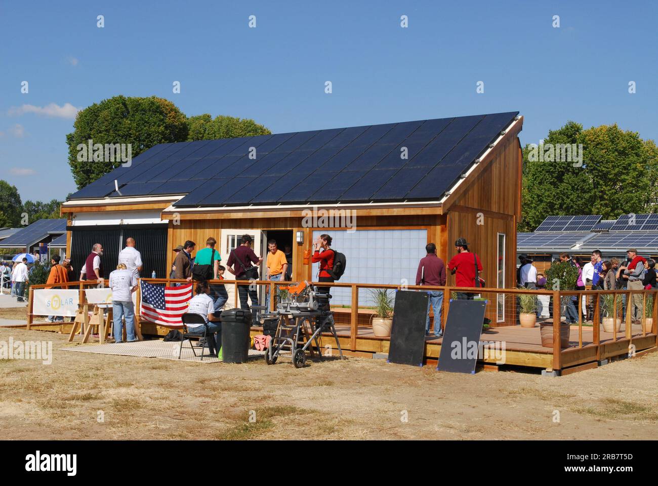 Solar Decathlon housing displays --from design competition for homes ...