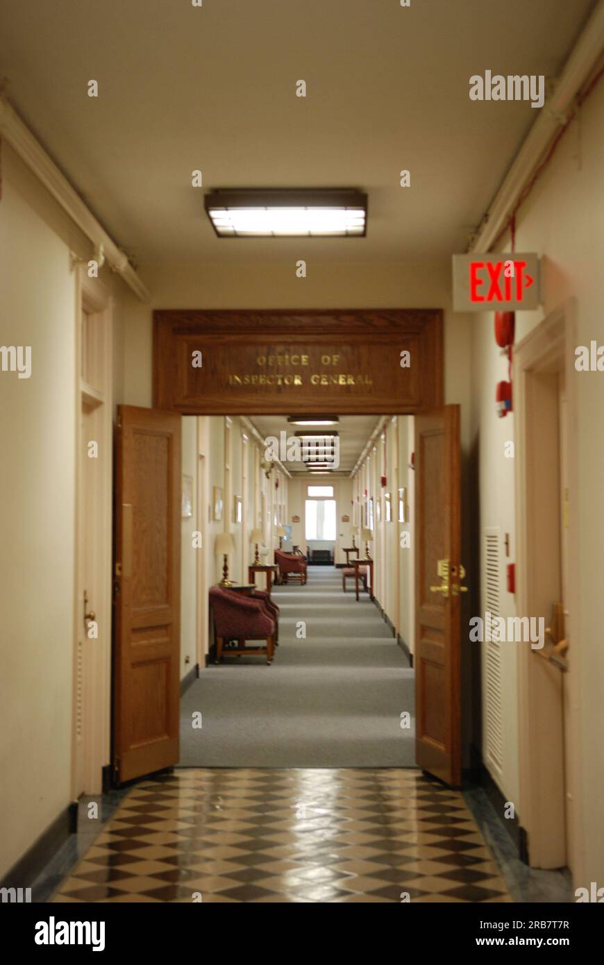 Building modernization work around Main Interior Stock Photo - Alamy