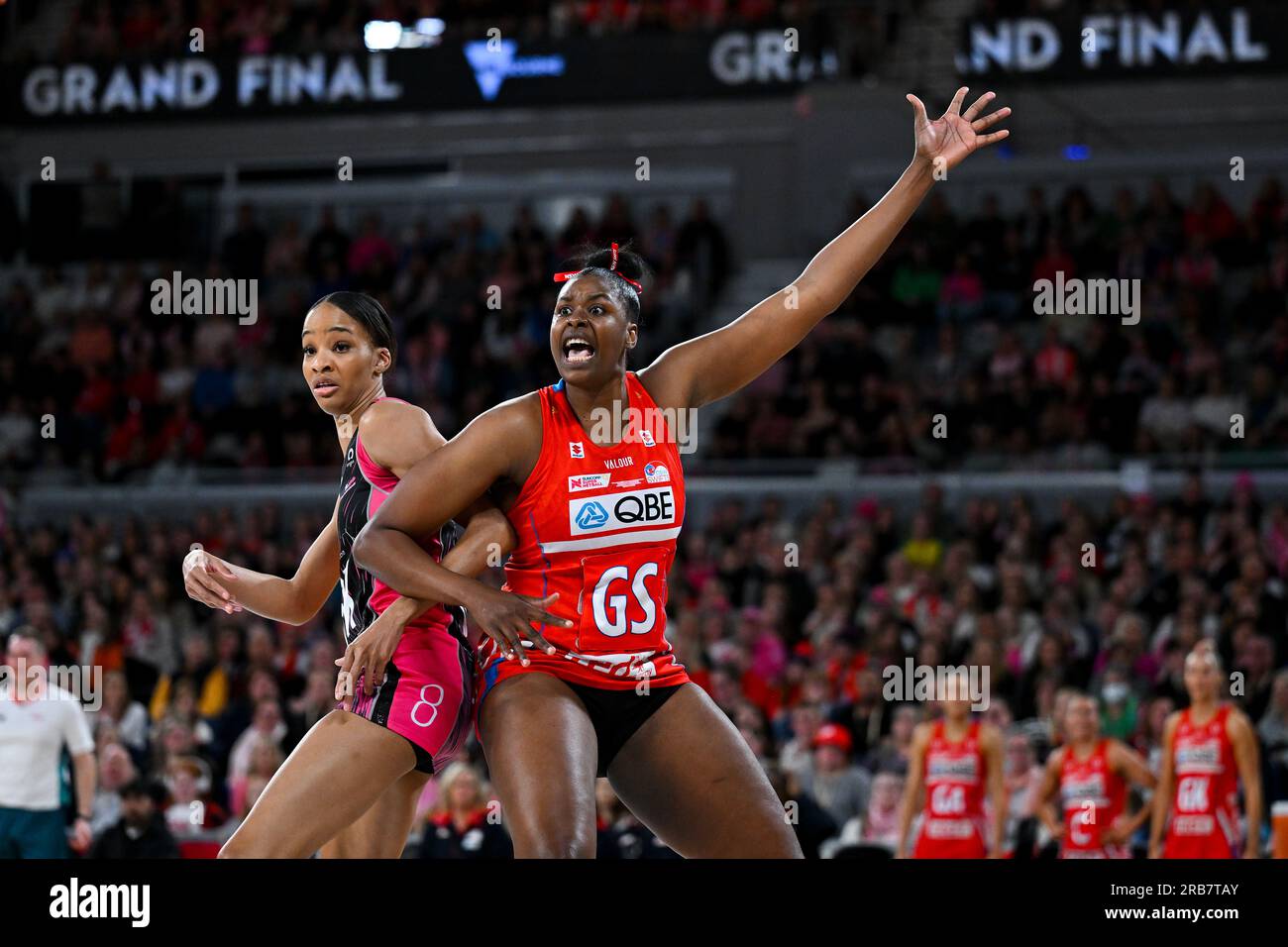 Melbourne, Australia. 08th July, 2023. Romelda Aiken-George of the ...