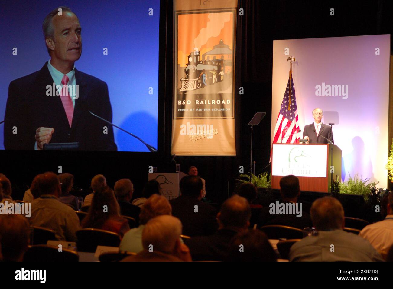 Activities at the Ducks Unlimited (DU) National Convention, Baltimore ...