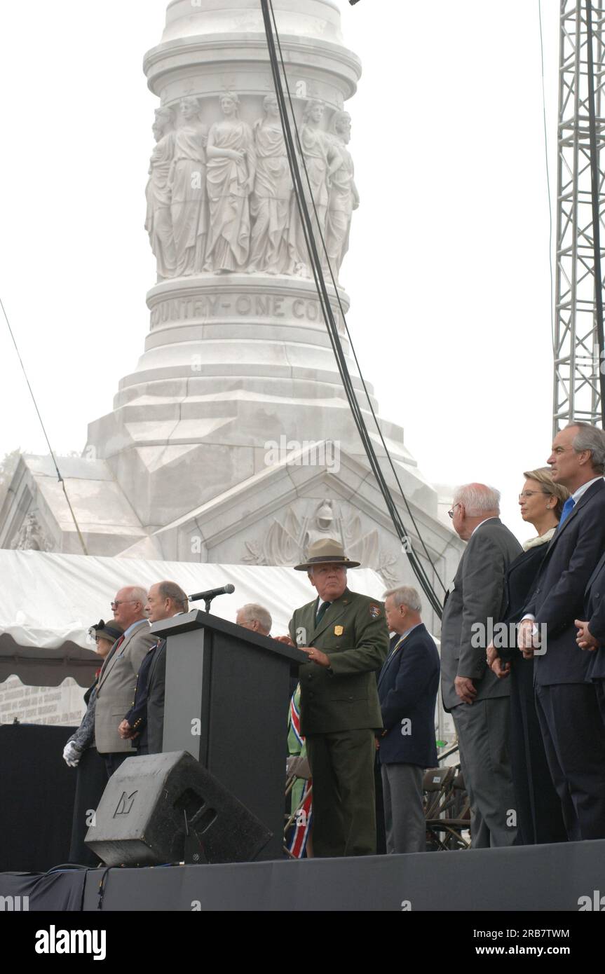 Visit of Secretary Dirk Kempthorne to Yorktown, Virginia to deliver the ...