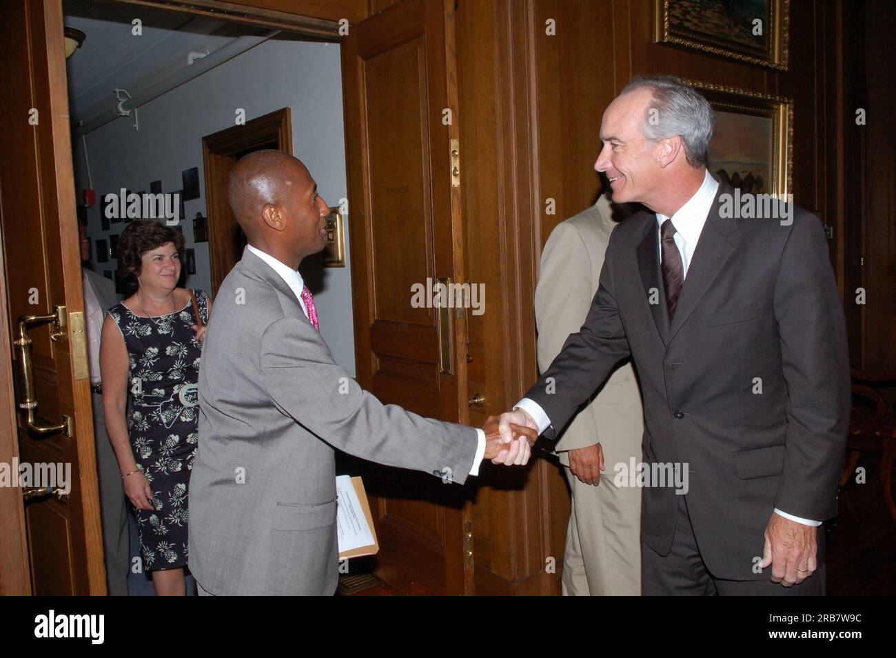 Secretary Dirk Kempthorne meeting at Main Interior with Washington, D.C ...