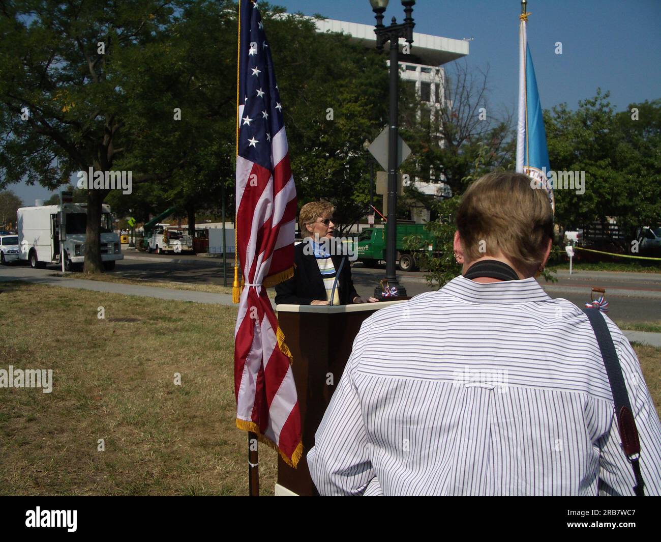 Tree planting ceremony, led by Deputy Assistant Secretary for Budget ...