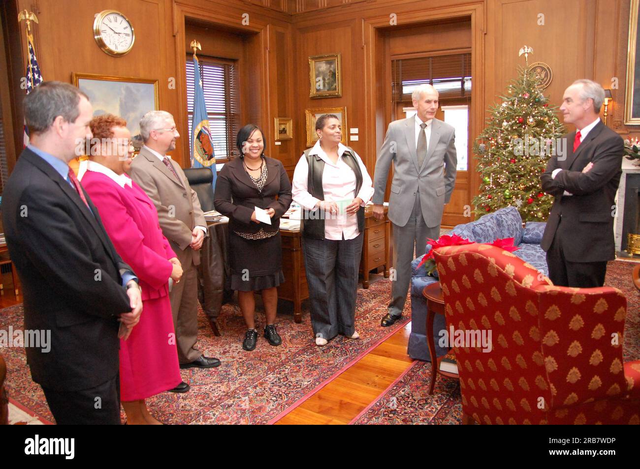 Secretary Dirk Kempthorne with Office of the Special Trustee for ...