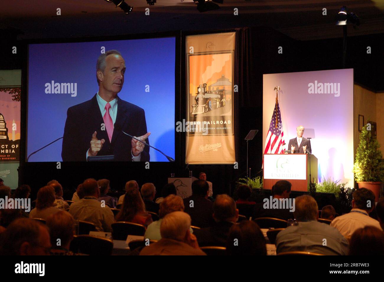 Activities at the Ducks Unlimited (DU) National Convention, Baltimore ...