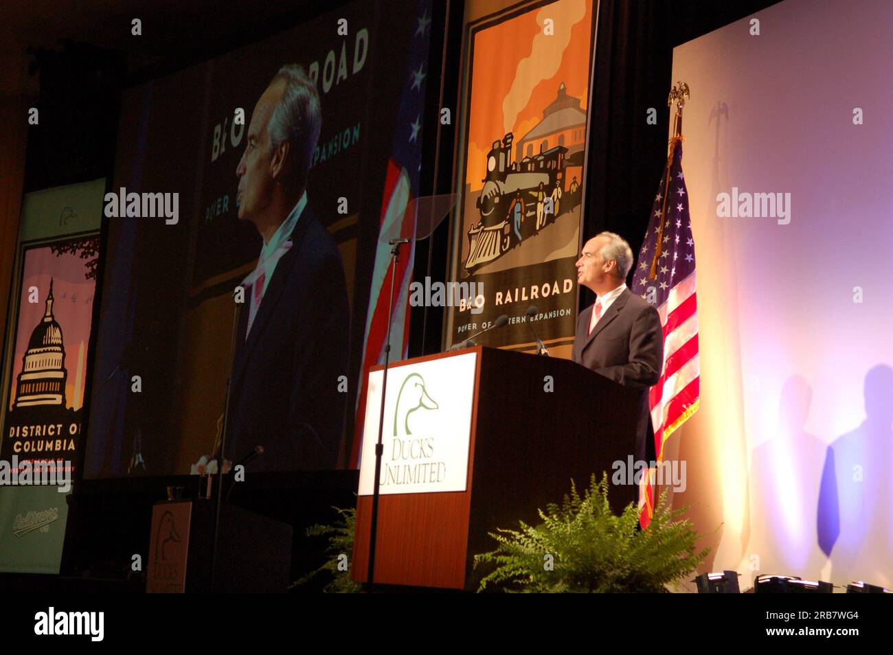 Activities at the Ducks Unlimited (DU) National Convention, Baltimore ...