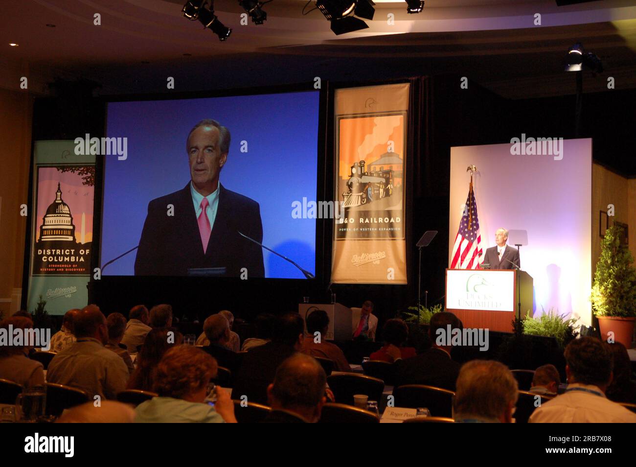 Activities at the Ducks Unlimited (DU) National Convention, Baltimore ...