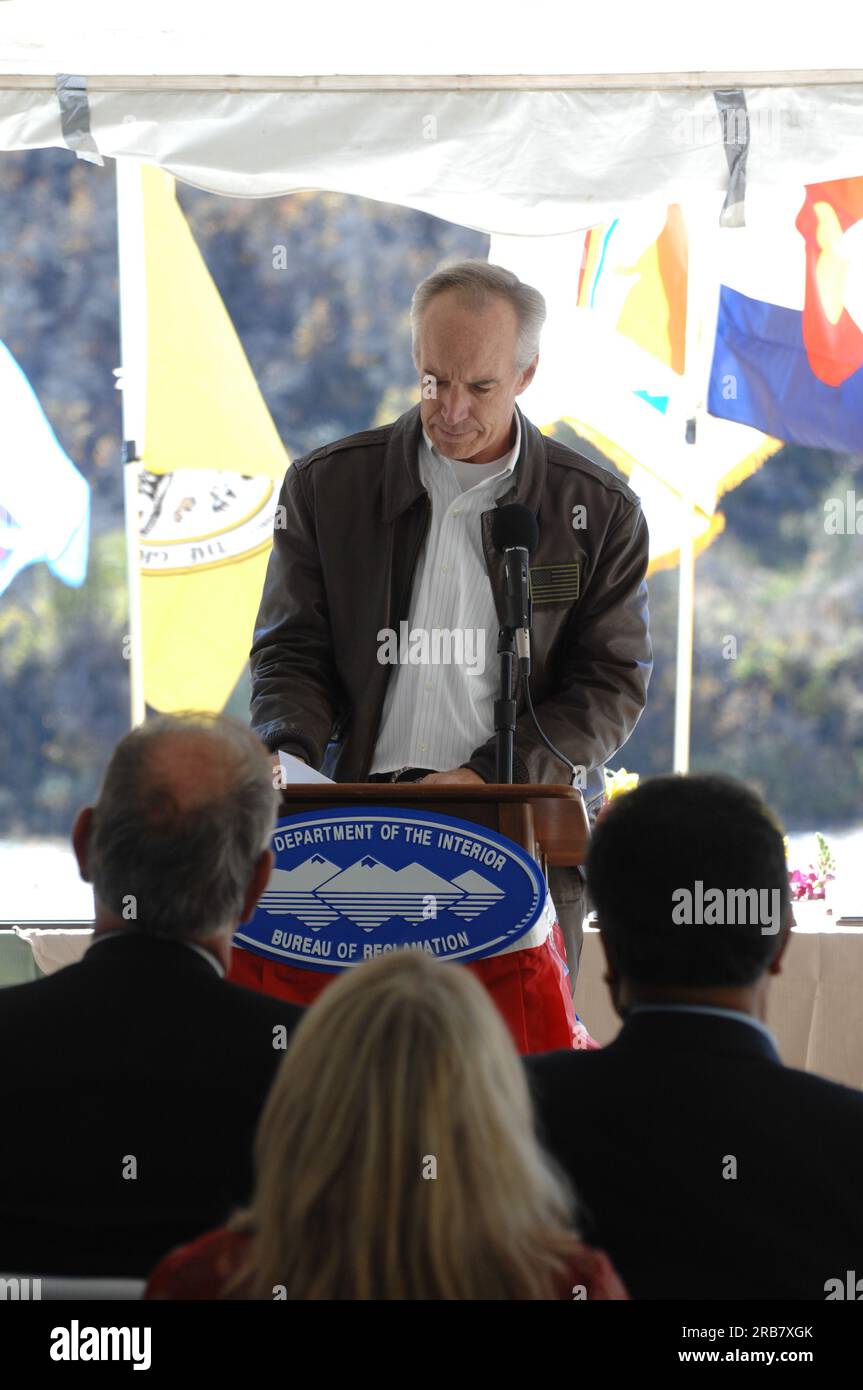 Visit of Secretary Dirk Kempthorne to Durango, Colorado, for ...