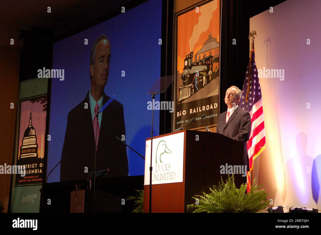 Activities at the Ducks Unlimited (DU) National Convention, Baltimore ...
