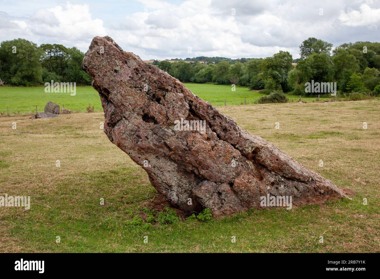 Stanton Drew Stone Circles, Somerset Stock Photo - Alamy