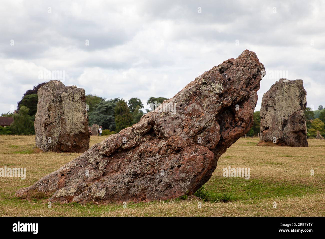 Stanton Drew Stone Circles, Somerset Stock Photo - Alamy