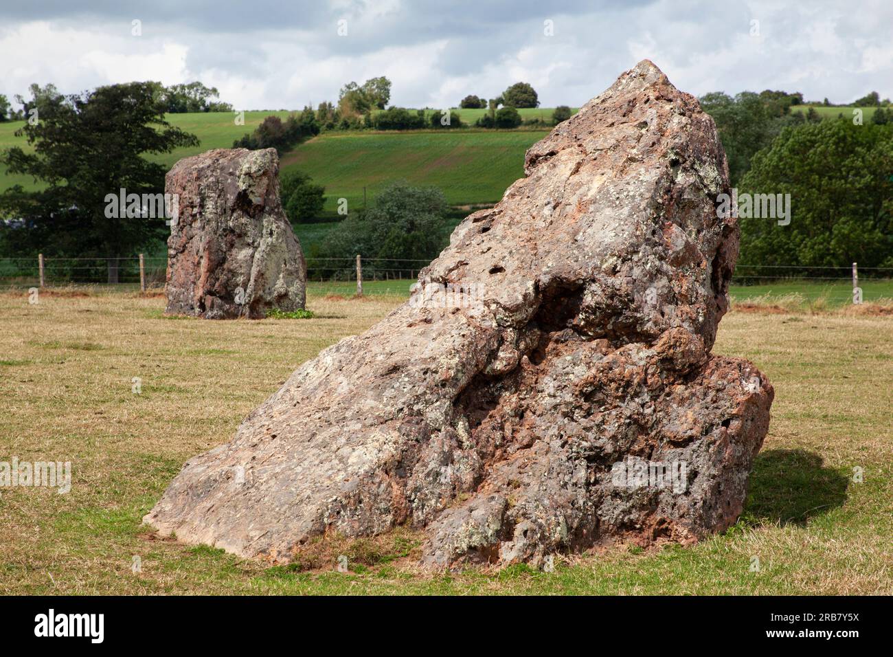 Stanton Drew Stone Circles, Somerset Stock Photo - Alamy