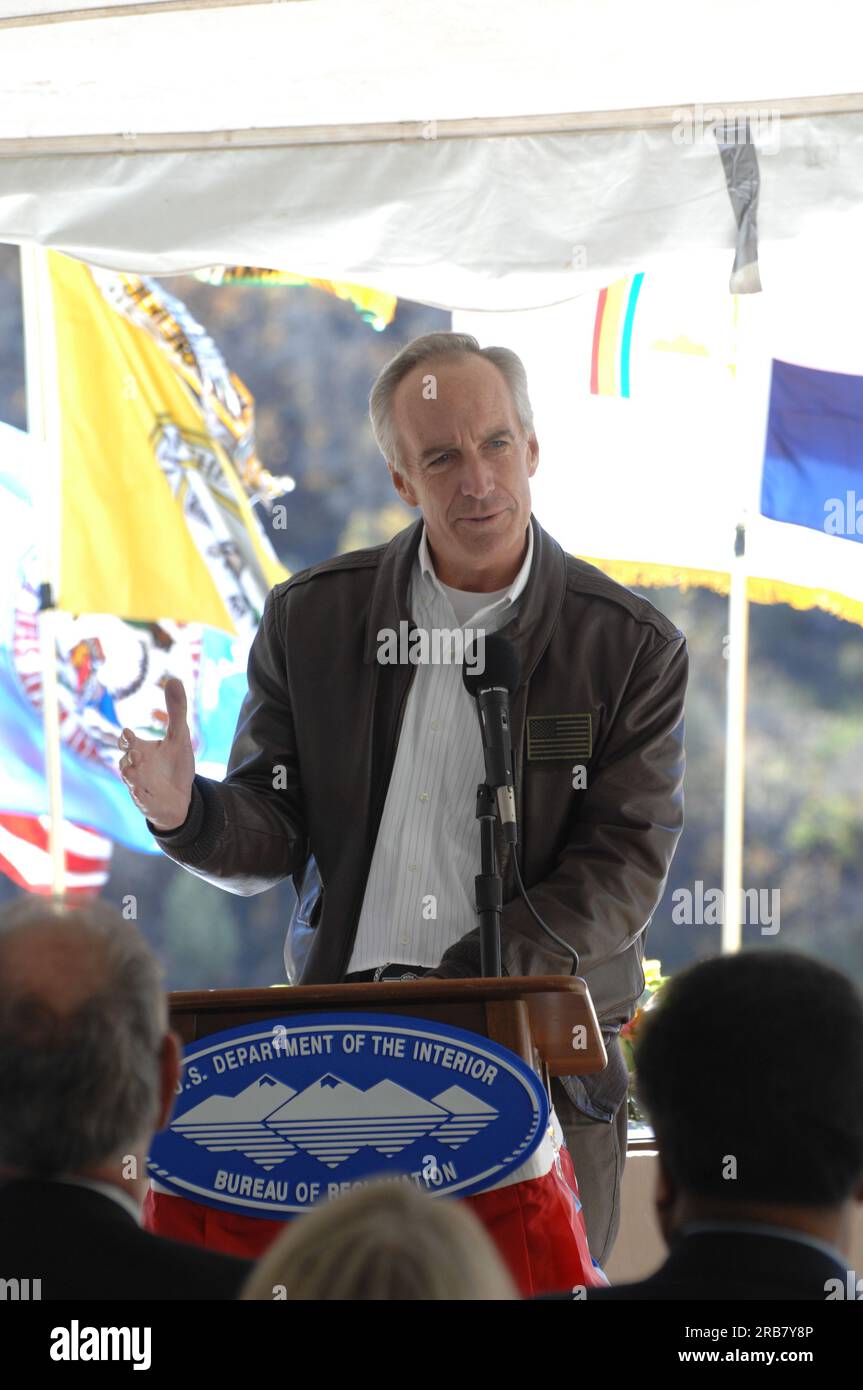 Visit of Secretary Dirk Kempthorne to Durango, Colorado, for ...
