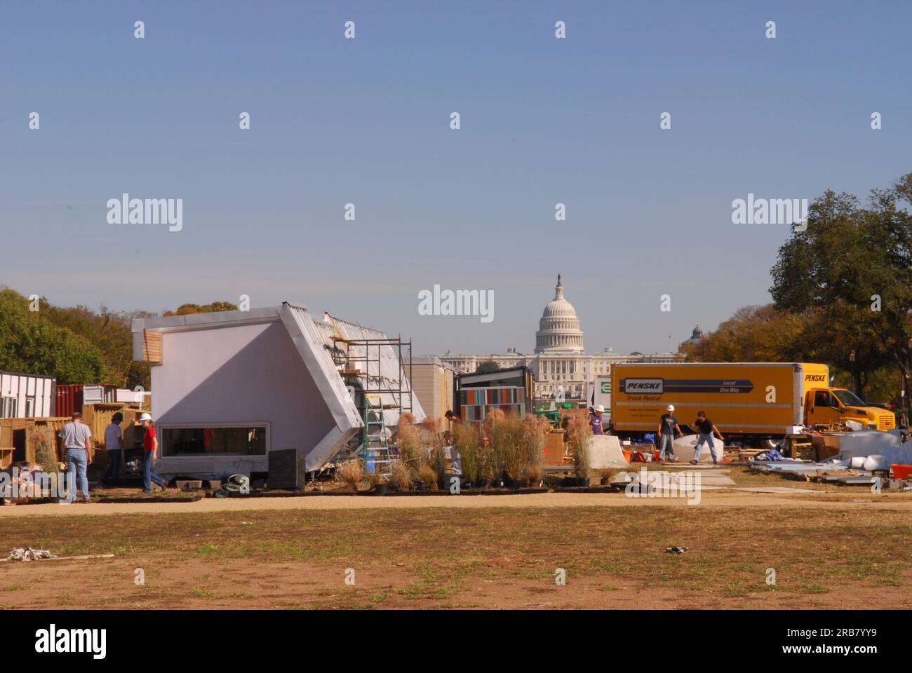 Housing displays from the Solar Decathlon --design competition for ...