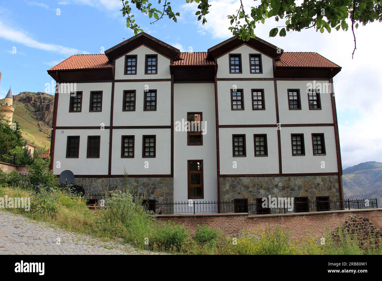 A traditional Turkish house located in the Suleymaniye district of ...