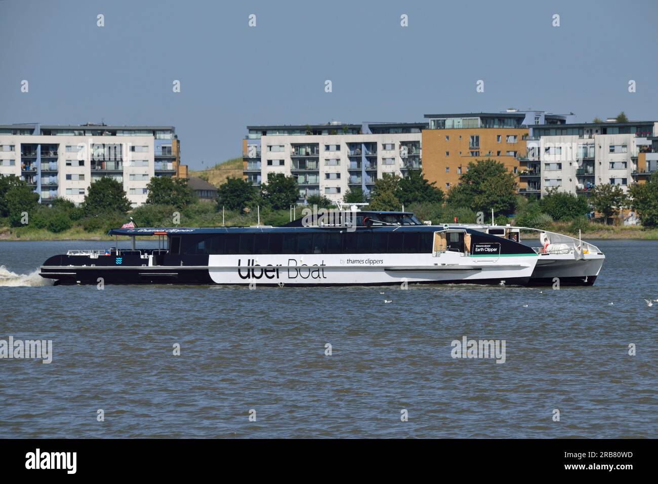 The brand new, hybrid powered, EARTH CLIPPER joins the Uber Boat by ...