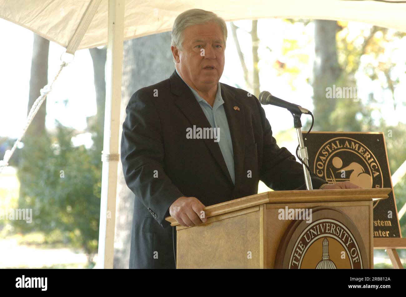 Visit of Secretary Dirk Kempthorne to Ocean Springs, Mississippi, where ...