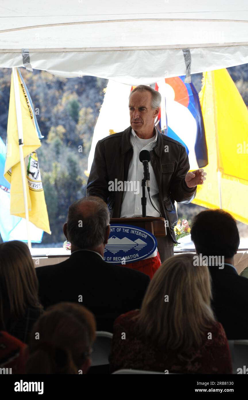 Visit of Secretary Dirk Kempthorne to Durango, Colorado, for ...