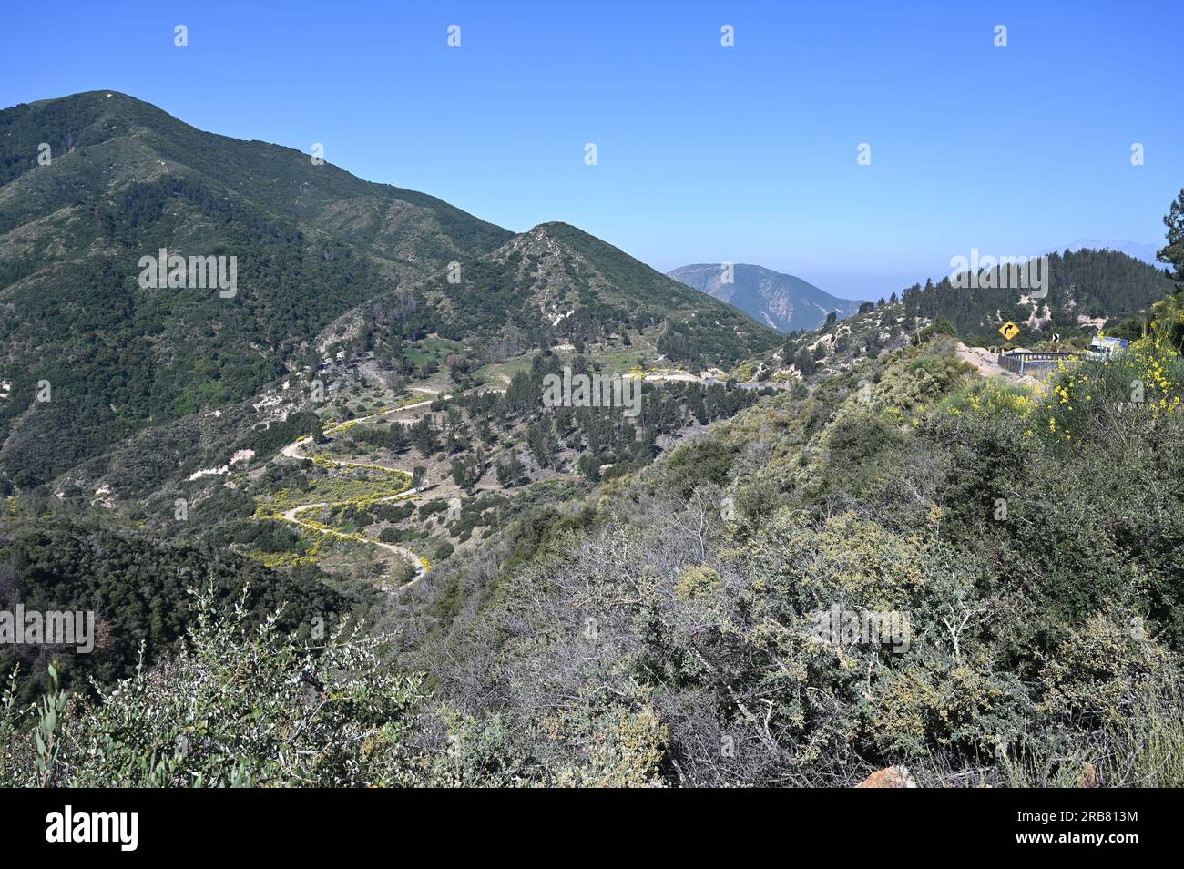 Sky road 18 bends hi-res stock photography and images - Alamy