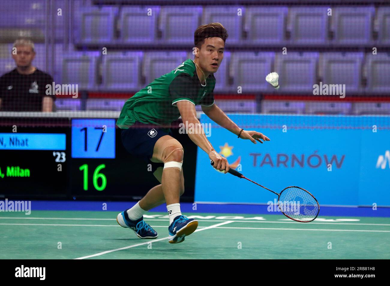 Tarnow, Slovenia. 26 June, 2023: Nhat Nguyen of Ireland competes in the ...