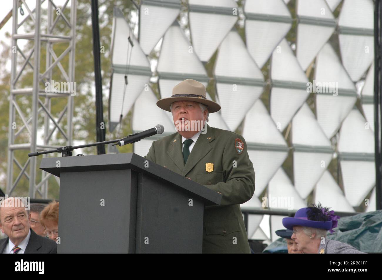 Visit of Secretary Dirk Kempthorne to Yorktown, Virginia to deliver the ...