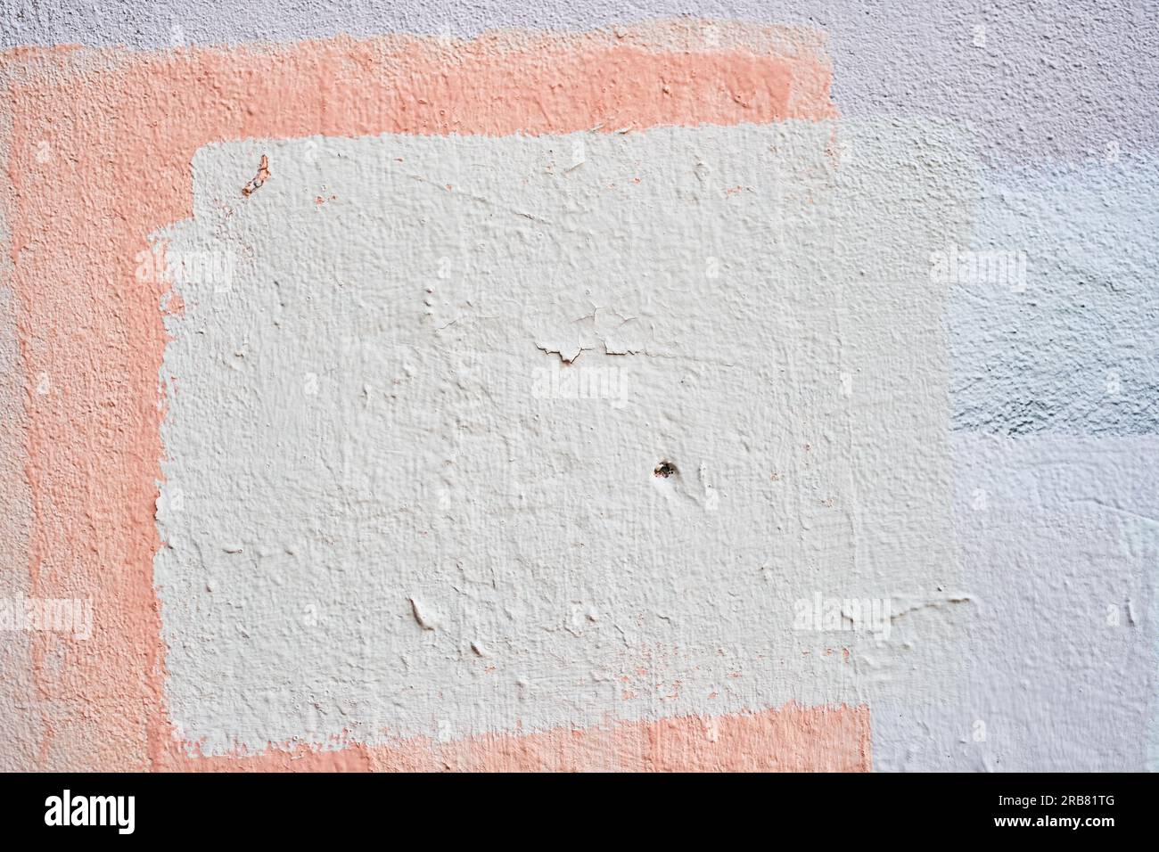 Exterior plaster with space to copy. Warm colored background with the ...