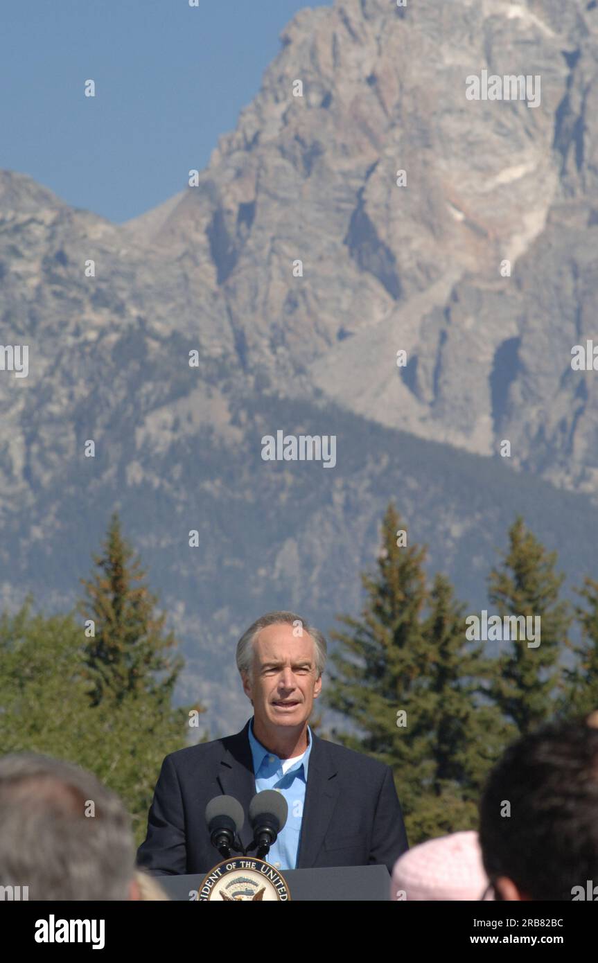 Dedication ceremony for the new Craig Thomas Discovery and Visitor ...