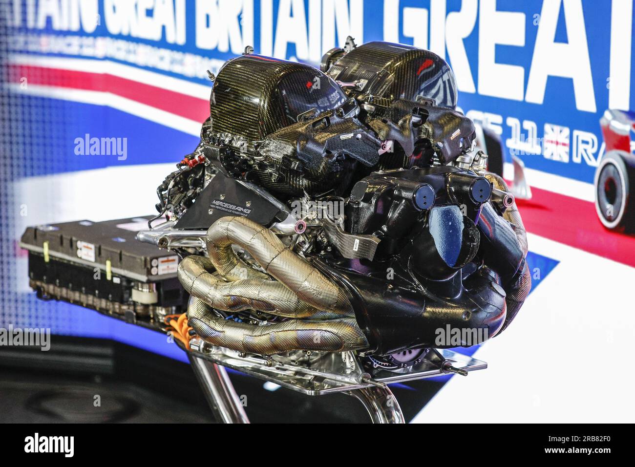 Silverstone, UK. 08th July, 2023. Mercedes AMG F1 Team W14, mechanical ...