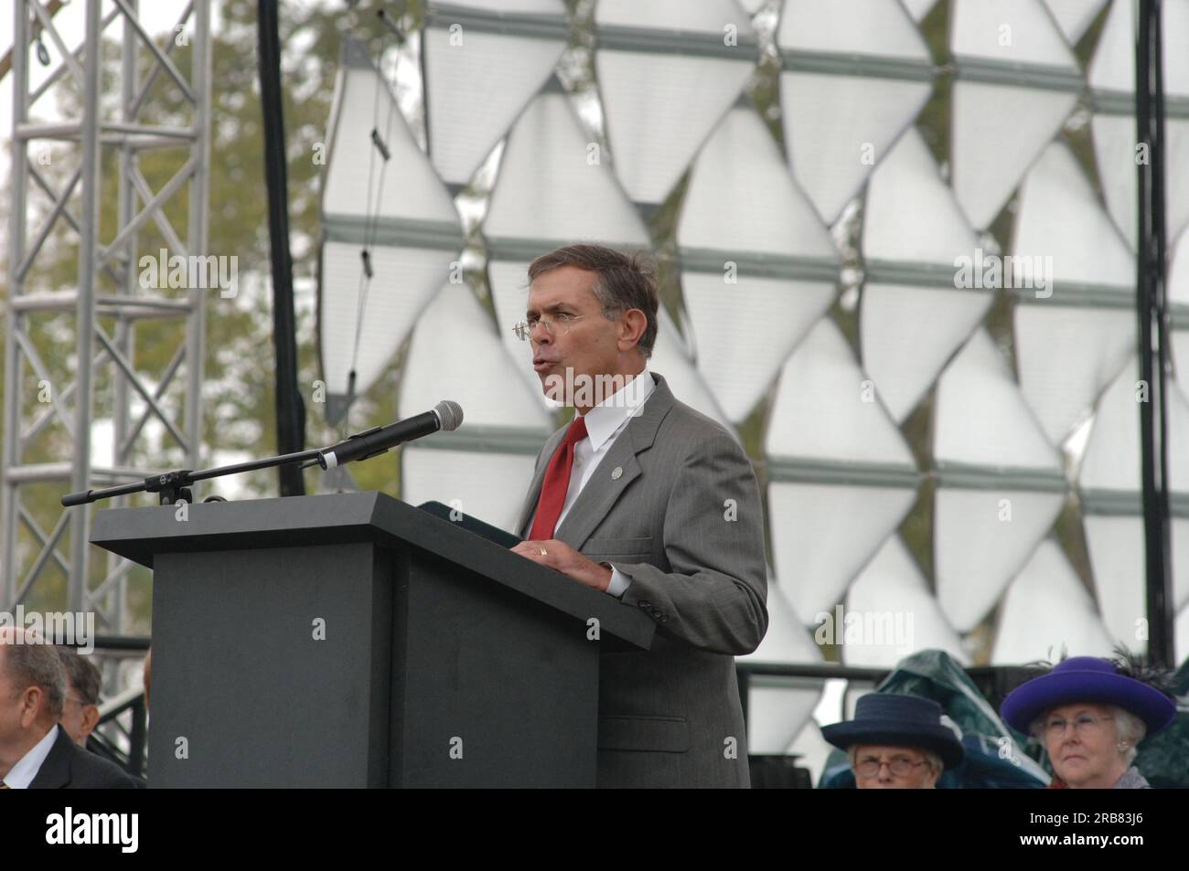 Visit of Secretary Dirk Kempthorne to Yorktown, Virginia to deliver the ...
