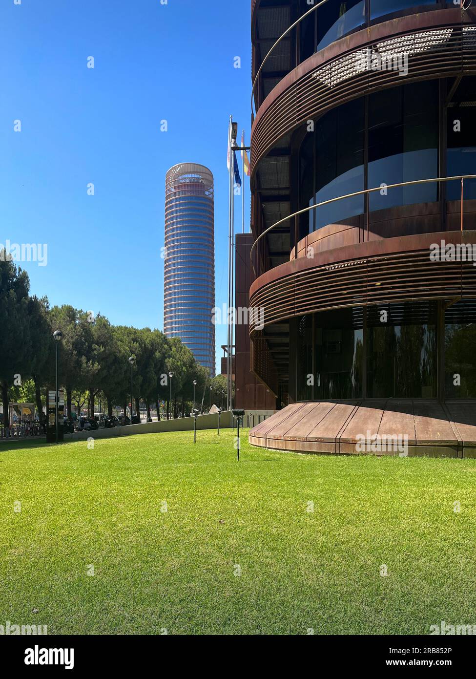 Torre Triana Modern Seville, Spain Stock Photo - Alamy