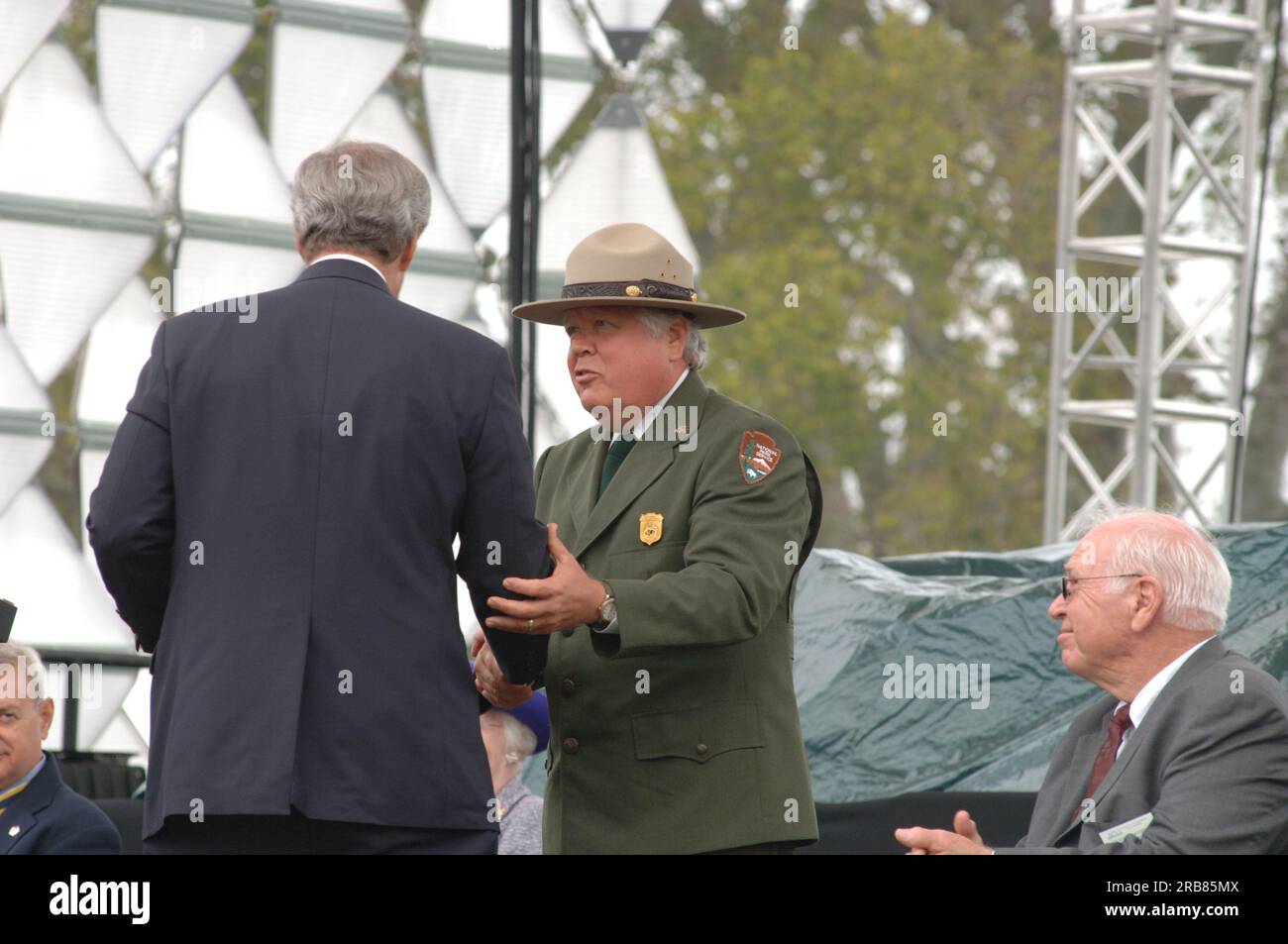 Visit of Secretary Dirk Kempthorne to Yorktown, Virginia to deliver the ...
