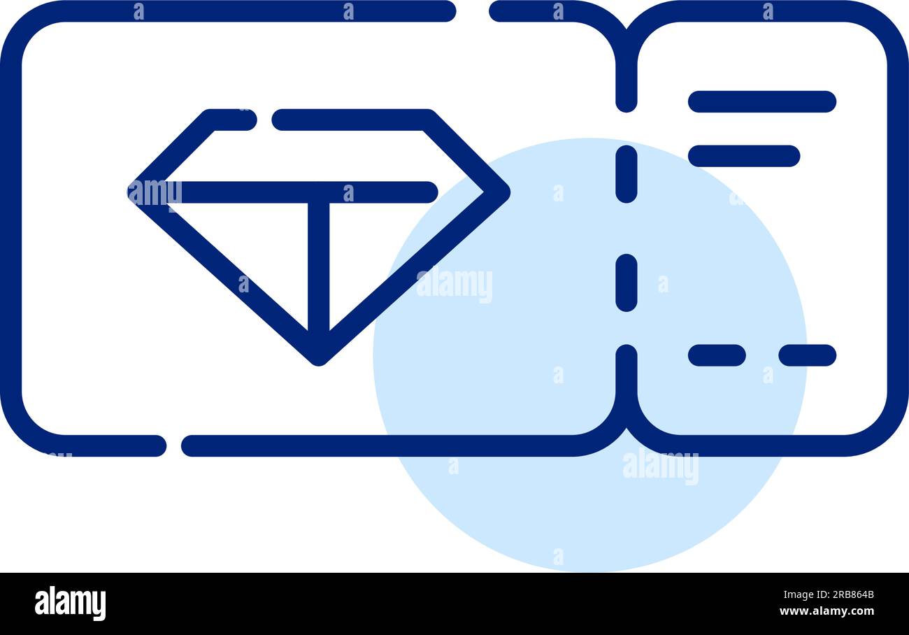 VIP member ticket with coupon. Diamond level premium membership. Pixel ...