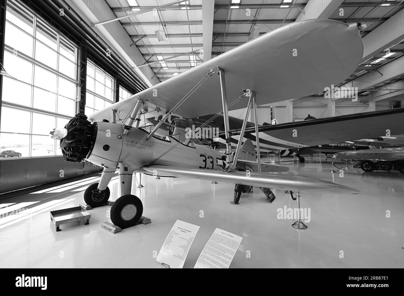 Boeing E75/PT-13D Kaydet "Stearman Stock Photo - Alamy