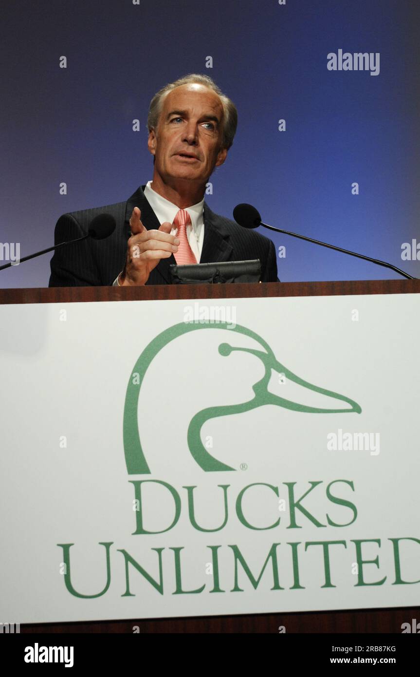 Activities at the Ducks Unlimited (DU) National Convention, Baltimore, Maryland, where Secretary ...