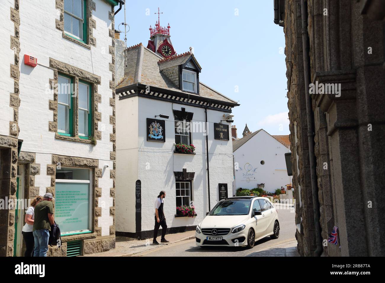 The King's Arms at Marazion, Cornwall, UK Stock Photo - Alamy