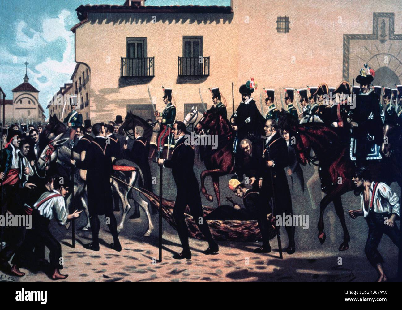 RIEGO , RAFAEL DEL. MILITAR Y POLITICO ESPAÑOL .SANTA MARIA DE TUÑAS ...