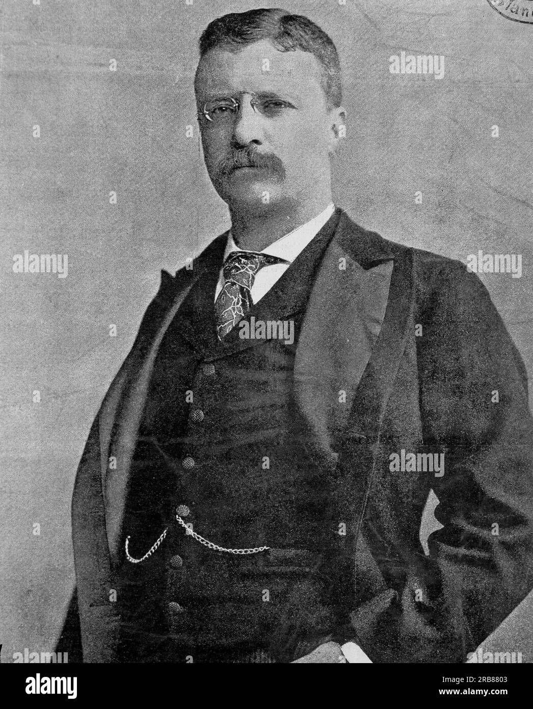 Theodore roosevelt retrato hi-res stock photography and images - Alamy