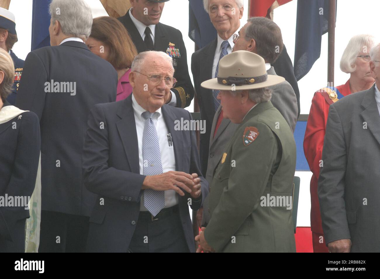 Visit of Secretary Dirk Kempthorne to Yorktown, Virginia to deliver the ...