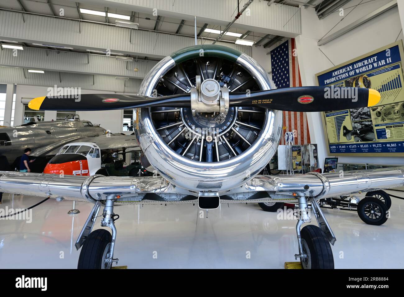 North American T-6 Texan Stock Photo - Alamy