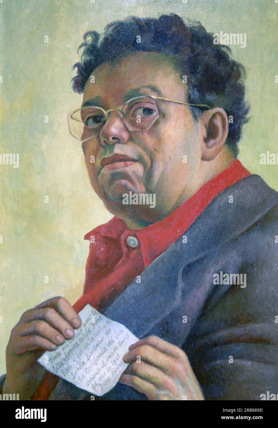 Diego Rivera Self Portrait 1907