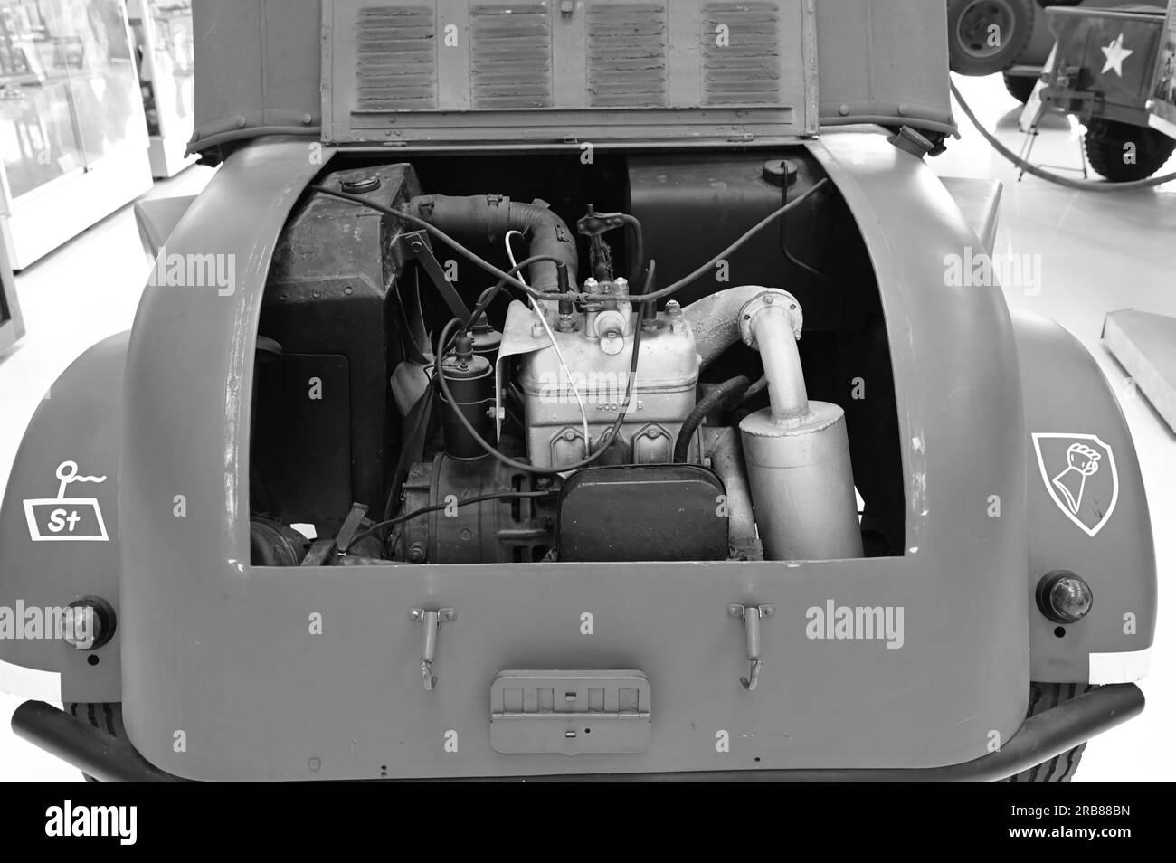 Open air vehicle Black and White Stock Photos & Images - Alamy