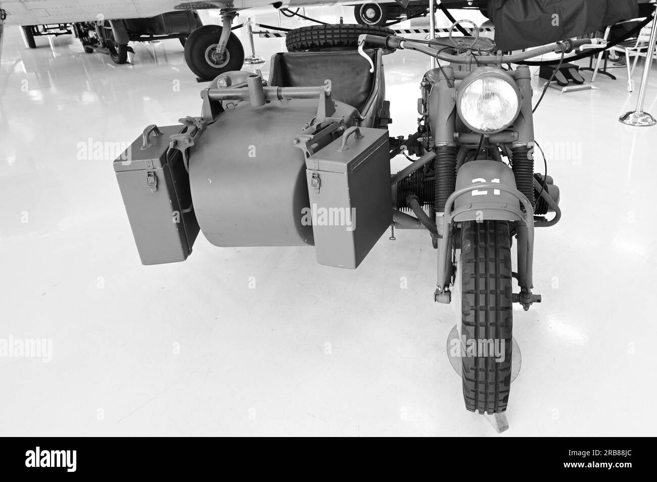 A World War Two German motorcycle and sidecar Stock Photo - Alamy